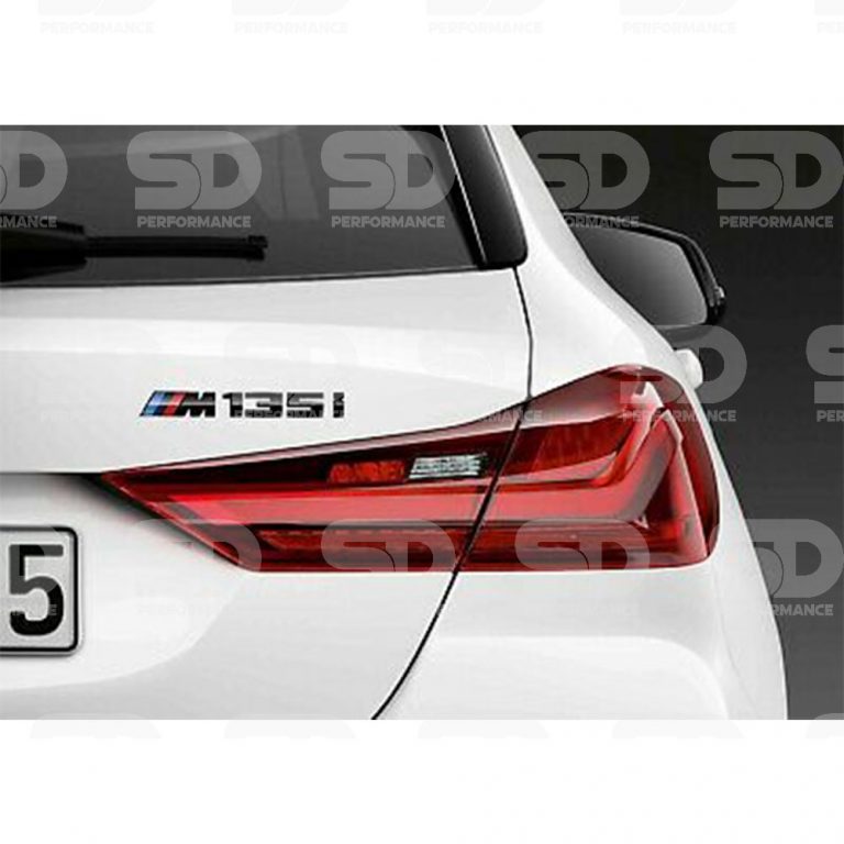 BMW M135i Badge in Gloss Black - SD Performance