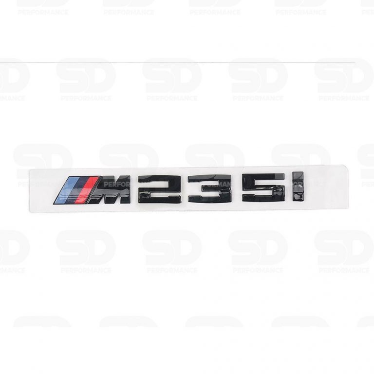 Gloss Black BMW M240i Badge With 2X Gloss Black M Wing Badges F22 - SD ...